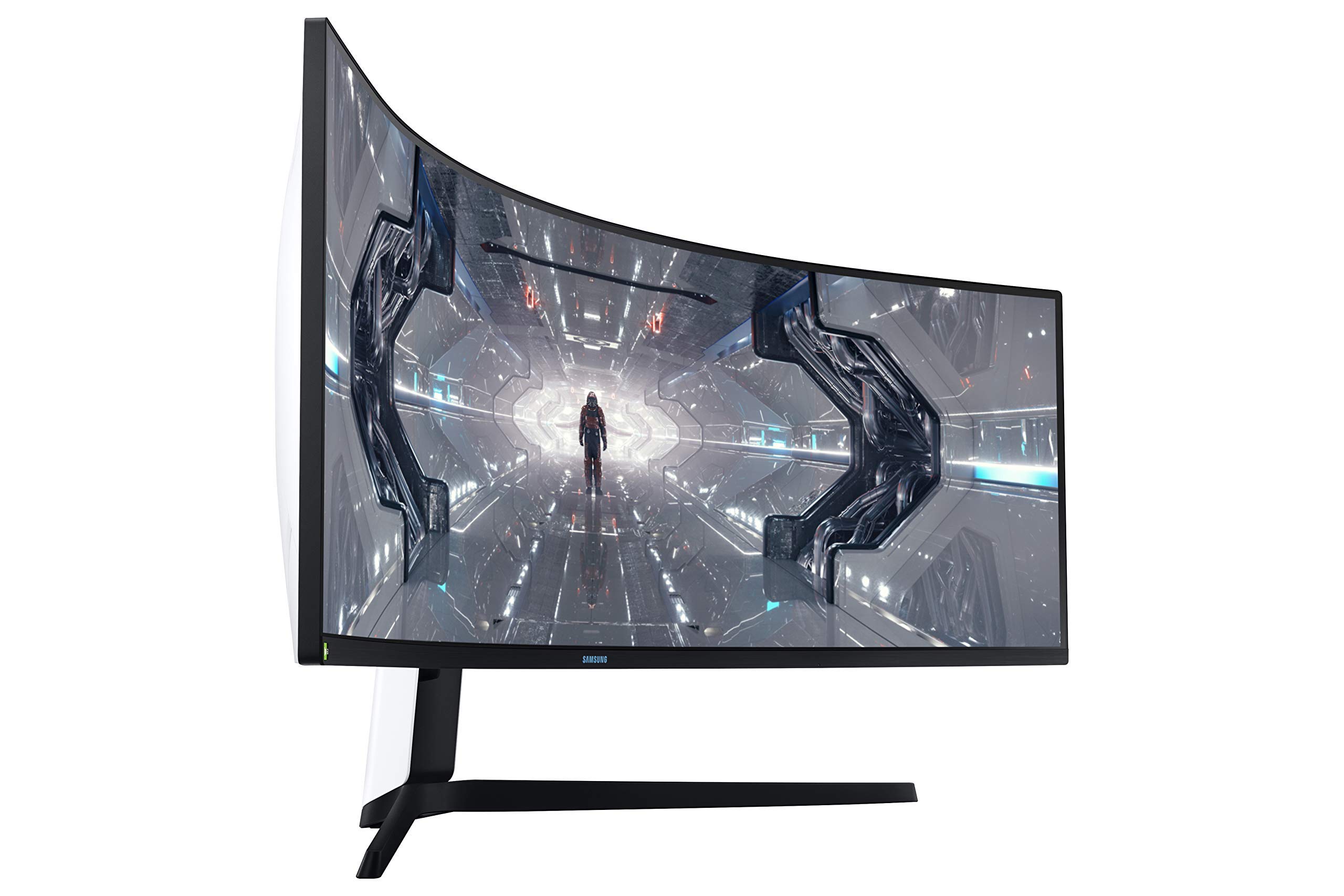 SAMSUNG 49-inch Odyssey G9 - QHD, 240hz, 1000R Curved Gaming Monitor, 1ms, NVIDIA G-SYNC & FreeSync, QLED (LC49G95TSSNXZA) (Renewed)