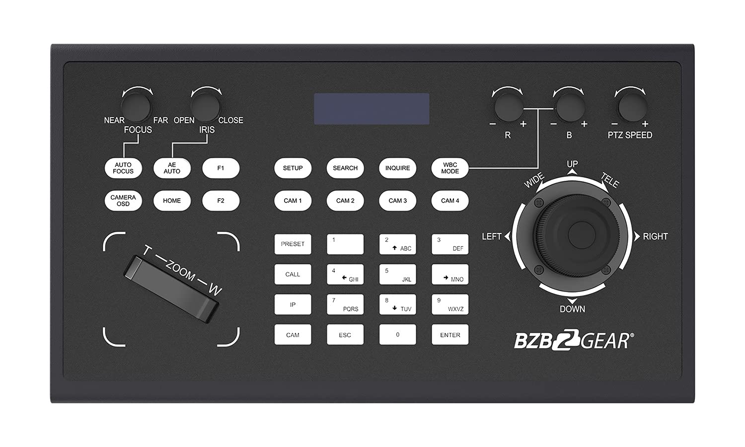 BZBGEAR BG-CJ-IPRSG2 Universal Advanced IP/RS232/422 Controller with Joystick