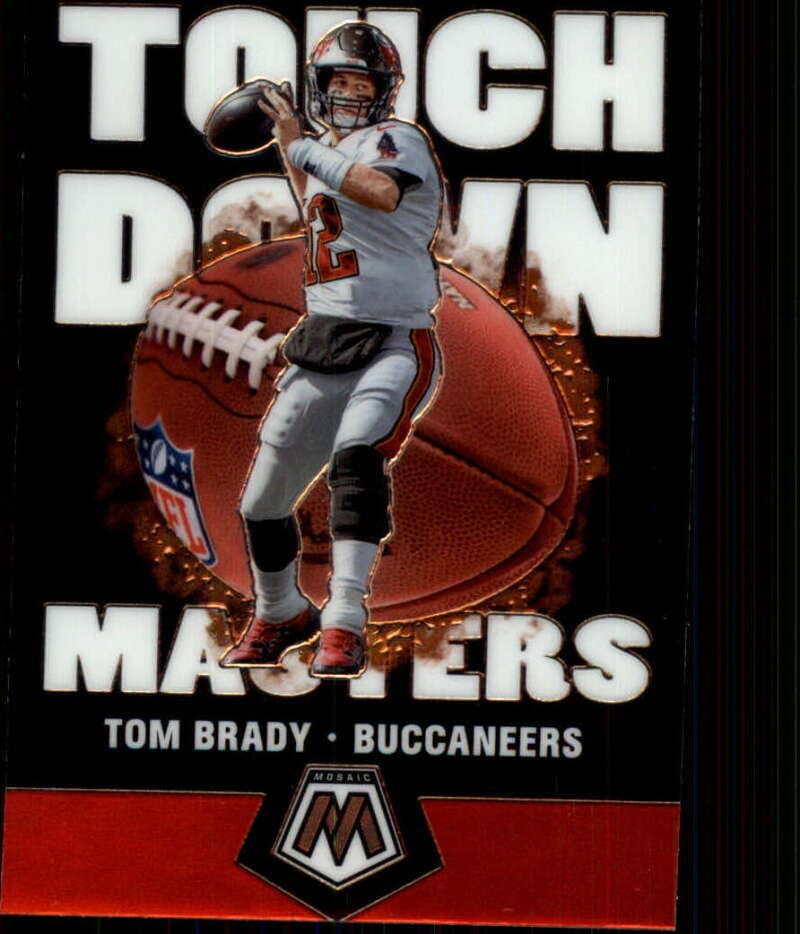 2020 Mosaic Football Touchdown Masters #2 Tom Brady Tampa Bay Buccaneers Official Panini NFL Trading Card