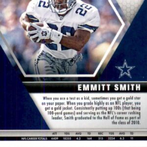 2020 Mosaic Football #288 Emmitt Smith Dallas Cowboys SP Short Print Official Panini NFL Trading Card