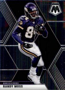 2020 mosaic football #133 randy moss minnesota vikings official panini nfl trading card