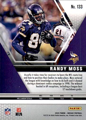 2020 Mosaic Football #133 Randy Moss Minnesota Vikings Official Panini NFL Trading Card