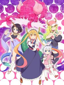 skinhub 12" x 16" kobayashi-san chi no maid dragon s - miss kobayashi's dragon maid s anime poster