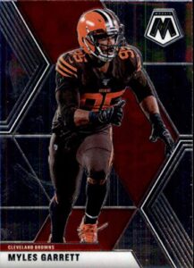 2020 mosaic football #55 myles garrett cleveland browns official panini nfl trading card