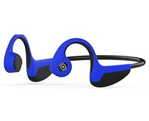 wireless bone conduction headphones (black/blue)