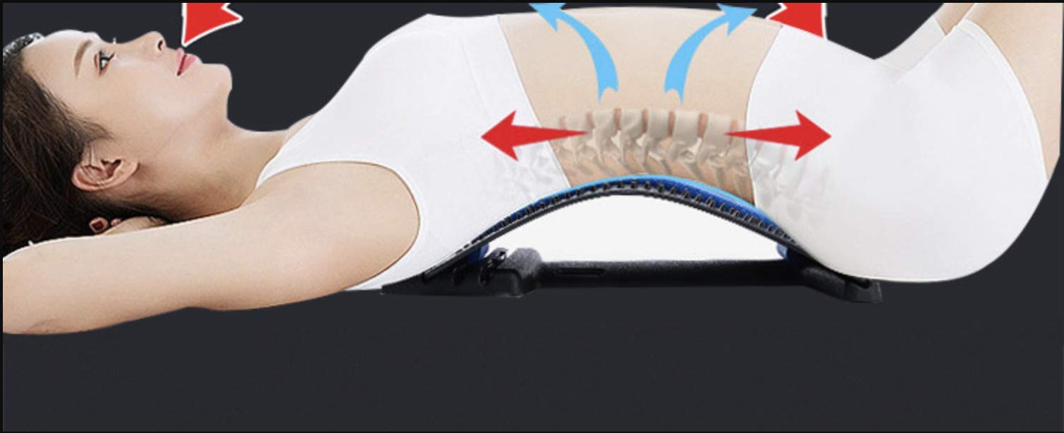 Back Stretcher for Lower Back Pain Relief - Lower Back Stretcher - Upper Back Stretcher - Back Arch Stretcher to Relieve Tension