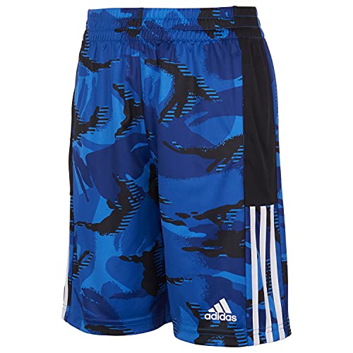 adidas boys Aeroready® Action Camo Shorts, Team Royal Blue, 4-8 Years US