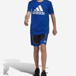 adidas Boys' AEROREADY Basketball Creator Shorts, Black, Large (14/16)