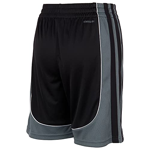 adidas Boys' AEROREADY Basketball Creator Shorts, Black, 6