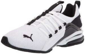 puma axelion break mens running dm us whiteblack