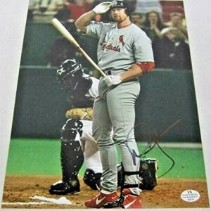 Mark McGwire St Louis Cardinals signed autographed 8x10 photo