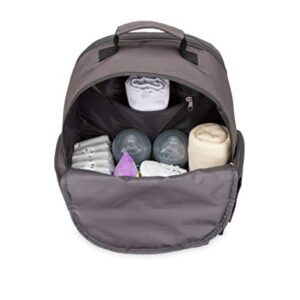 Eddie Bauer Places & Spaces Lake Diaper Backpack, Grey