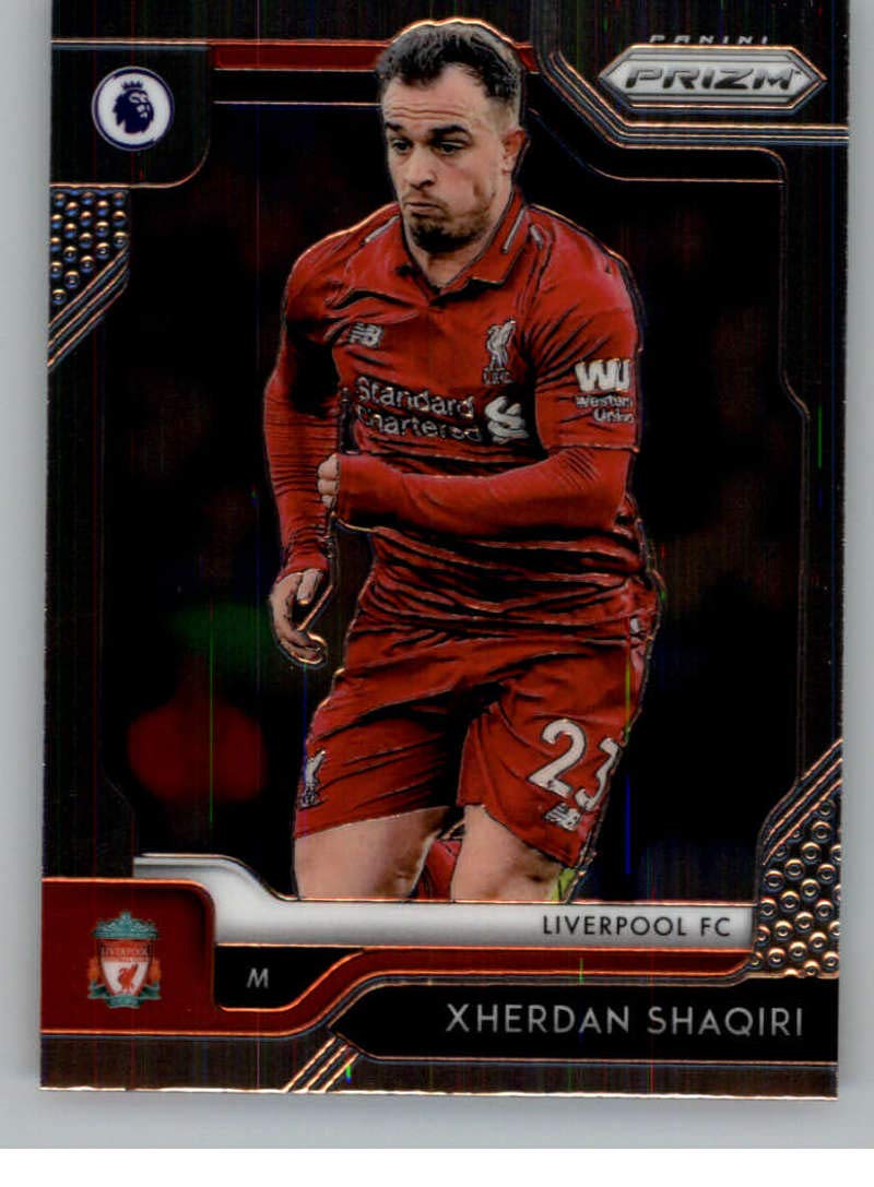 2019-20 Panini Prizm Premier League #94 Xherdan Shaqiri Liverpool FC Soccer Card