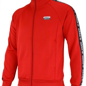 adidas Mens R.Y.V. Red Track Top Size M