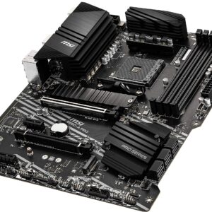 MSI B550-A PRO ProSeries Gaming PC Motherboard - AM4, DDR4, PCIe 4.0, SATA 6Gb/s, M.2, USB 3.2 Gen 2, HDMI/DP, ATX, AMD Computer Motherboards (Renewed)