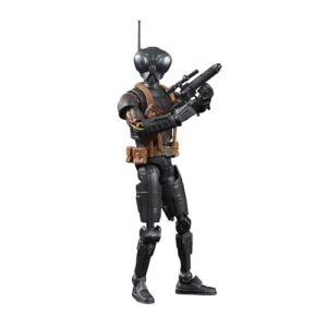 STAR WARS The Black Series Q9-0 (Zero) Toy 6-Inch-Scale The Mandalorian Collectible Figure with Accessories, Toys for Kids Ages 4 and Up,F1868