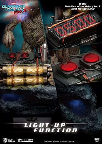 Beast Kingdom Guardians of The Galaxy Vol. 2: Groot LS-081 Life-Size Statue, Multicolor