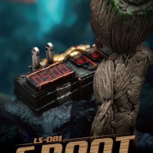 Beast Kingdom Guardians of The Galaxy Vol. 2: Groot LS-081 Life-Size Statue, Multicolor