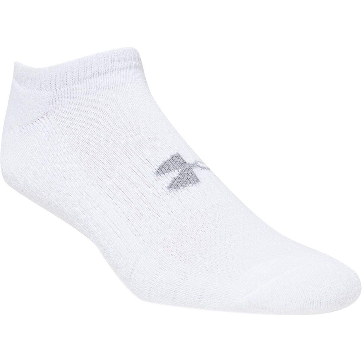 UA Training Cotton Socks - Red - Large (Shoe Size 8 -12)