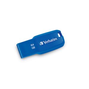 verbatim 64gb ergo usb 3.0 flash drive – blue, 70879