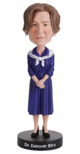 royal bobbles dr. deborah birx collectible bobblehead statue