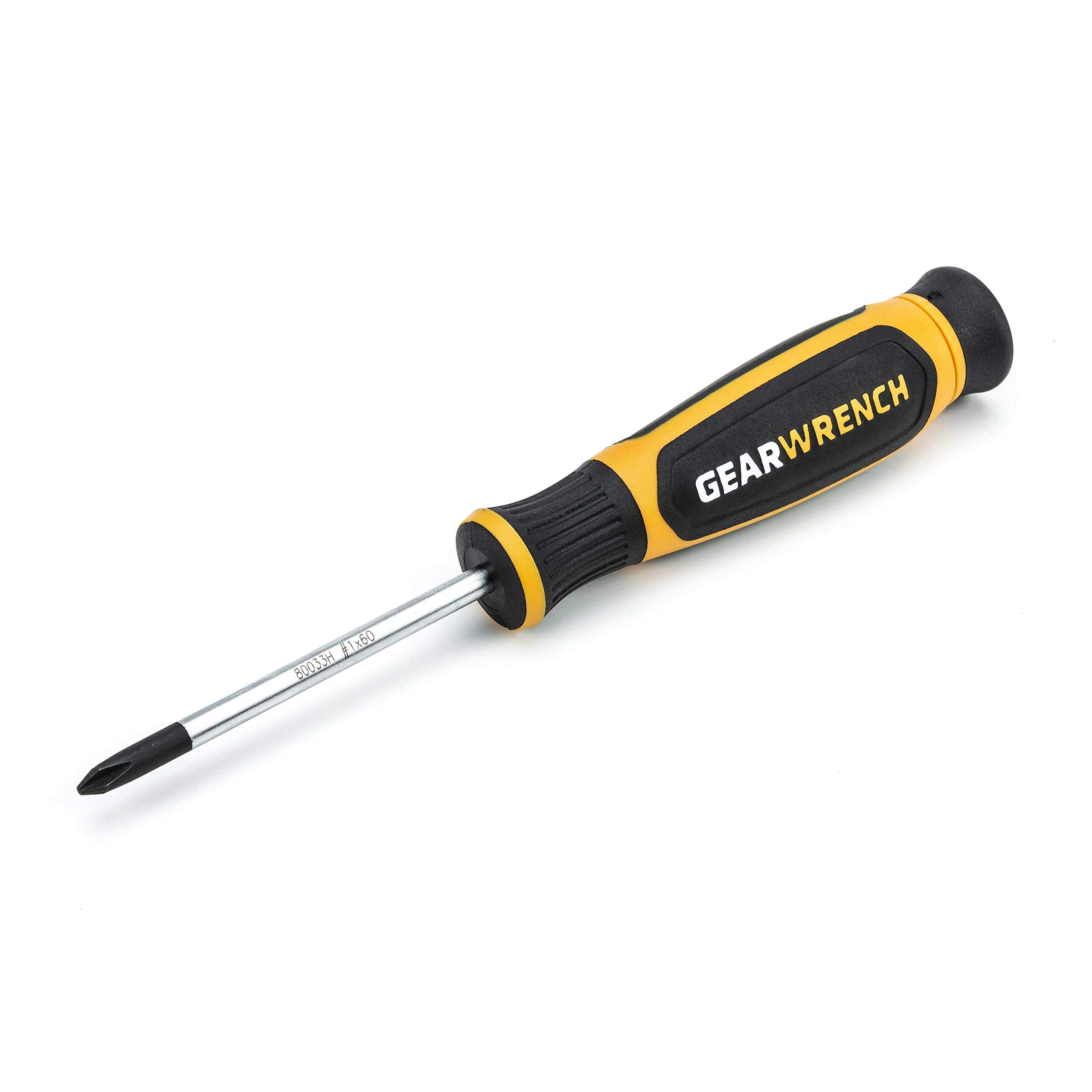 GEARWRENCH 1 x 60mm Mini Phillips Dual Material Screwdriver - 80033H