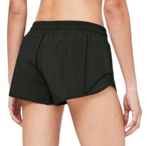 lululemon hotty hot short ii 2.5" (black, 2)