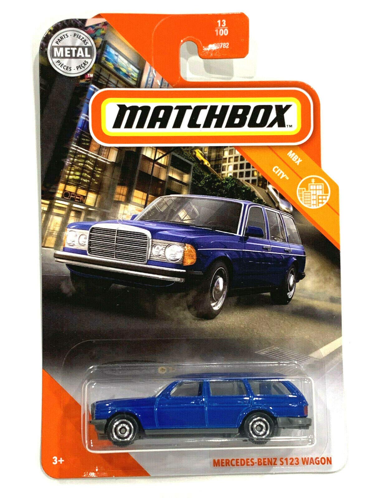 Matchbox MBX City#13/100, Mecedes-Benz S123 Wagon (Blue)