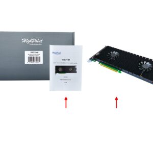 Highpoint SSD7140 PCIe 3.0 x16 8-Port M.2 NVMe RAID Controller