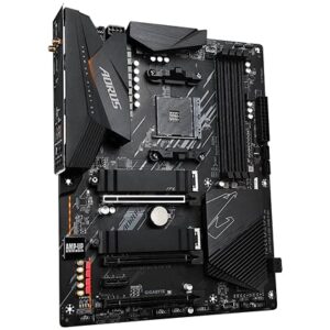 GIGABYTE B550 AORUS ELITE AX V2 (AMD Ryzen 5000/B550/ATX/True 12+2 Phases Digital VRM/PCIe4.0/DDR4/USB3.2 Gen 1/Realtek ALC1200/Intel WiFi 6/2xM.2 Thermal Guard/2.5 GbE LAN/HDMI/DP/Gaming Motherboard)