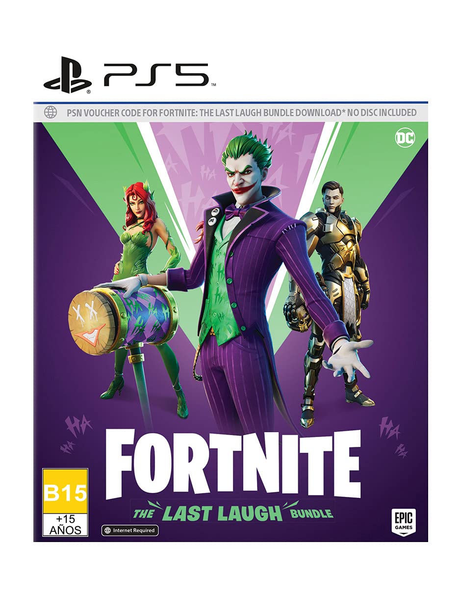 Fortnite: The Last Laugh Bundle (LATAM) Spanish/English/French version - PlayStation 5