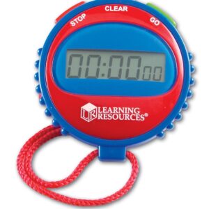 Learning Resources Simple Stopwatch, Multicolor