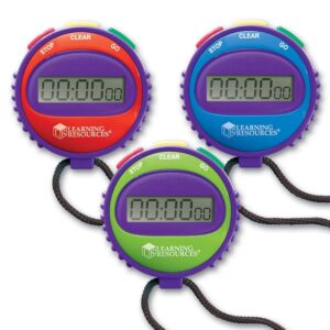 Learning Resources Simple Stopwatch, Multicolor