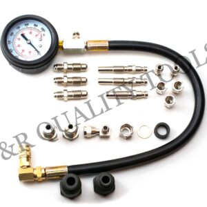 VCT Diesel Engine Compression Cylinder Pressure Tester Gauge Set 0-1000 psi