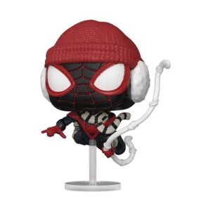 funko pop! games: marvel’s spider-man: miles morales- miles winter