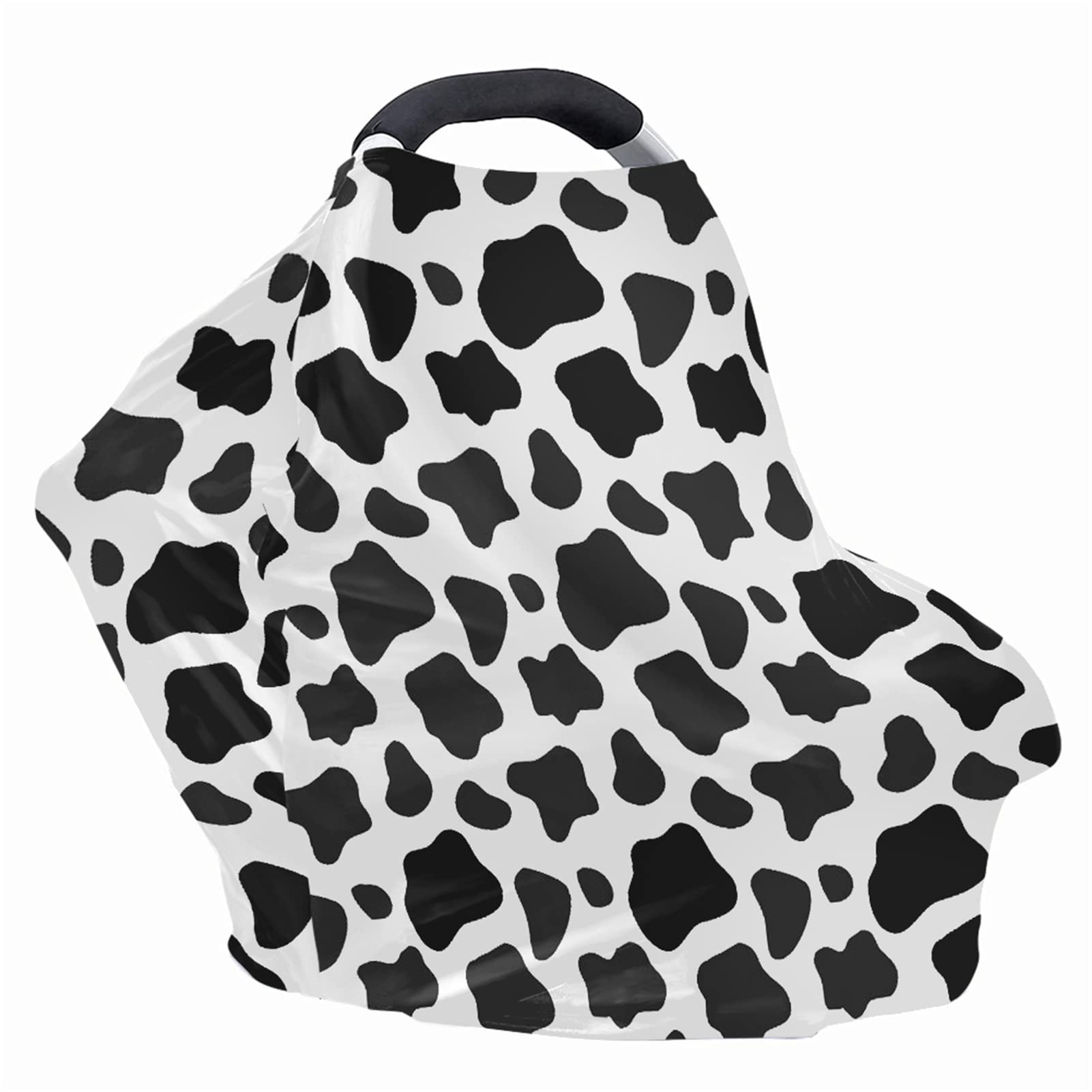 Belidome Cow Print Stretchy Car Seat Covers for Boys Girls Baby Car Seat Cover Gift for Women Mom