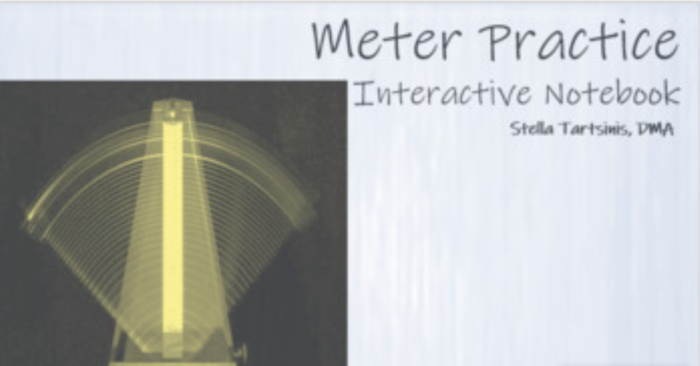 Meter Practice - Interactive Notebook - Remote/Distance Learning