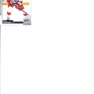 2020-21 O-Pee-Chee Carolina Hurricanes Team Set of 19 Cards: Sebastian Aho(#69), Andrei Svechnikov(#117), Jordan Staal(#139), Justin Williams(#151), Vincent Trocheck(#195), Jake Gardiner(#230), Dougie Hamilton(#232), James Reimer(#246), Brett Pesce(#251),