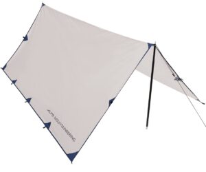 alps mountaineering utility tarp - gray/navy