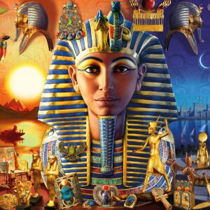 Ravensburger The Pharaoh's Legacy 300 Piece XXL Jigsaw Puzzle for Kids - 12953 - Every Piece is Unique, Pieces Fit Together Perfectly, 20 x 14 inches (50 x 36 cm) When Complete.