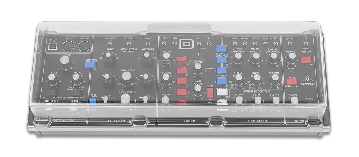 Decksaver Behringer Model-D Cover (Soft-FIT) (DS-PC-MODELD)