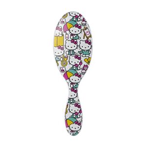 Wet Brush Original Hello Kitty Detangling Brush - Under My Umbrella - All Hair Types - Ultra-Soft IntelliFlex Bristles Glide Through Tangles with Ease, White, 1 Count