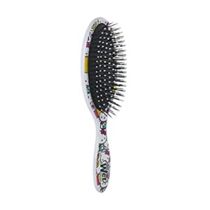 Wet Brush Original Hello Kitty Detangling Brush - Under My Umbrella - All Hair Types - Ultra-Soft IntelliFlex Bristles Glide Through Tangles with Ease, White, 1 Count