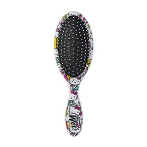 Wet Brush Original Hello Kitty Detangling Brush - Under My Umbrella - All Hair Types - Ultra-Soft IntelliFlex Bristles Glide Through Tangles with Ease, White, 1 Count