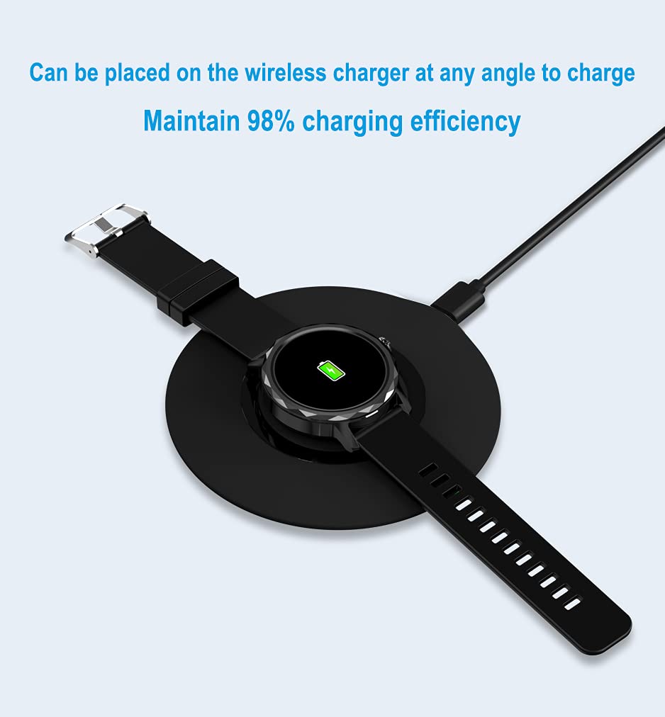 Tinwoo Wireless Charger,QI-Certified 15W Max Fast Wireless Charging Pad (NO AC Adapter)