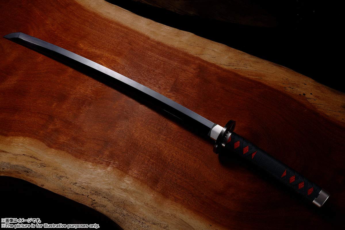 BANDAI SPIRITS "Nichirin Sword (Tanjiro Kamado) ""Demon Slayer"", Bandai Spirits Proplica", silver