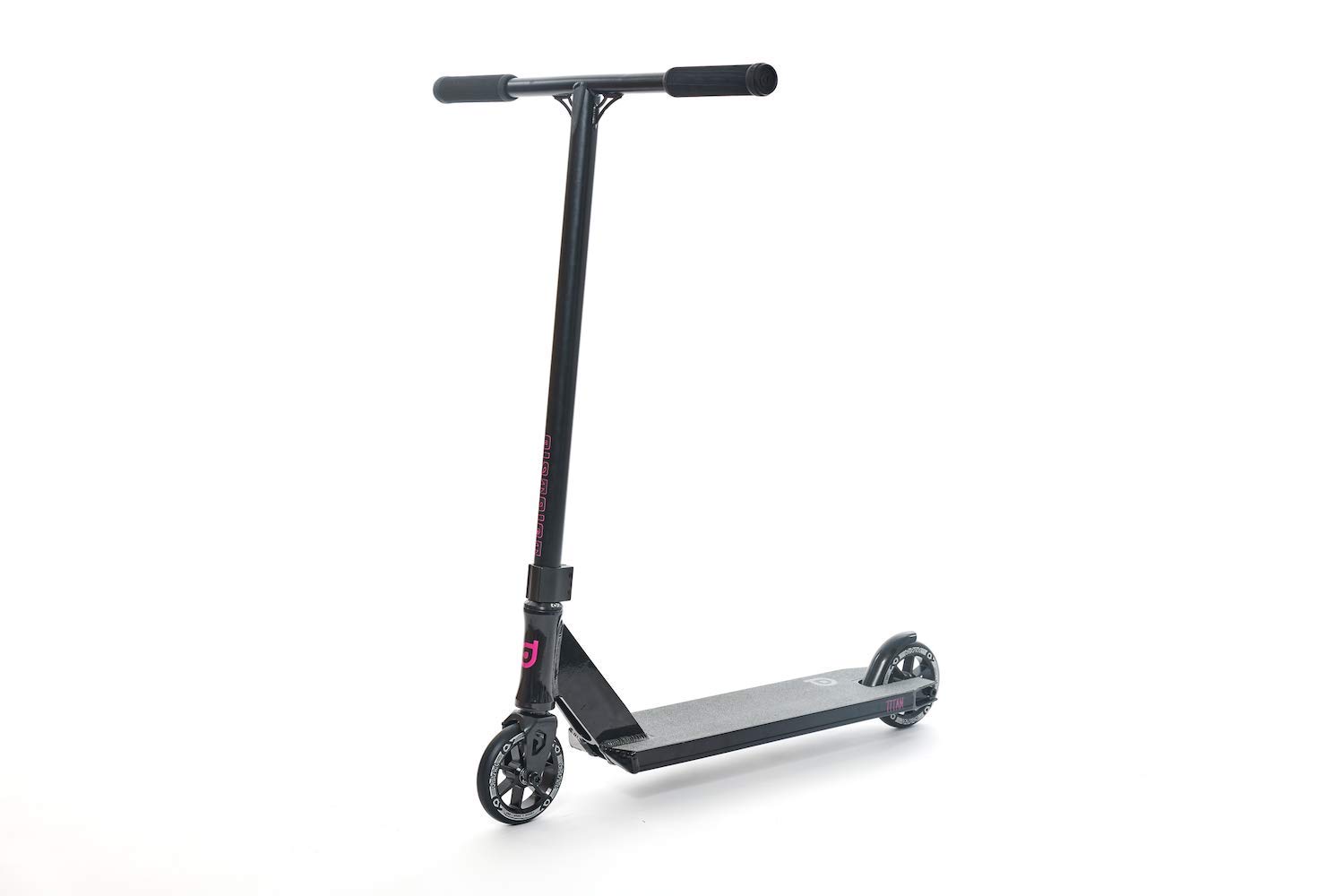 District Pro Scooters Titan Complete Stunt Street Scooter - Intermediate and Beginner Freestyle Scooter for Kids, Teens, and Adults of Any Age