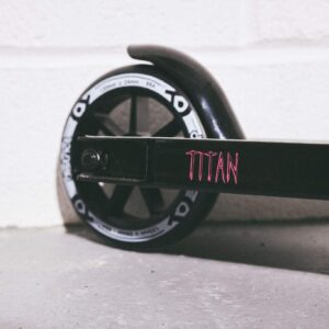 District Pro Scooters Titan Complete Stunt Street Scooter - Intermediate and Beginner Freestyle Scooter for Kids, Teens, and Adults of Any Age