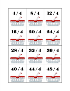 picking apples multiplication and division practice