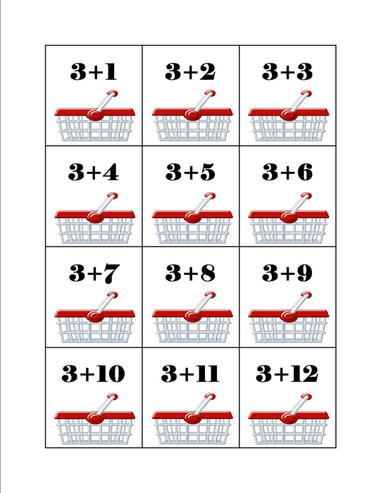 Picking Apples Addition and Subtraction Practice